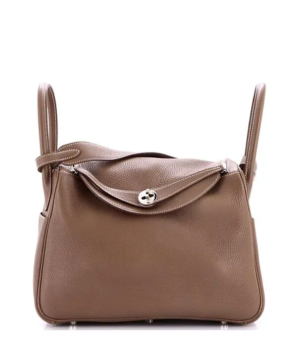 Hermès 30 Lindy Bag Clemence - Gray