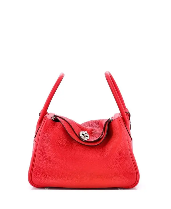 Hermès 26 Lindy Bag Clemence - Red