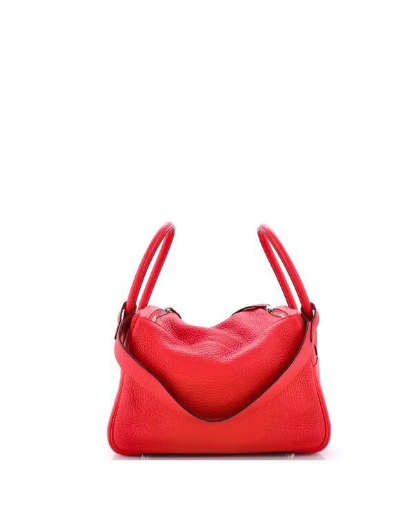 Hermès 26 Lindy Bag Clemence - Red