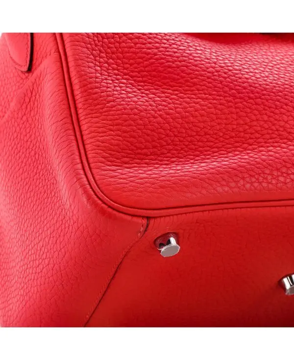 Hermès 26 Lindy Bag Clemence - Red