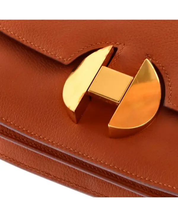 Hermès 20 02 Shoulder Bag Evercolor - Brown