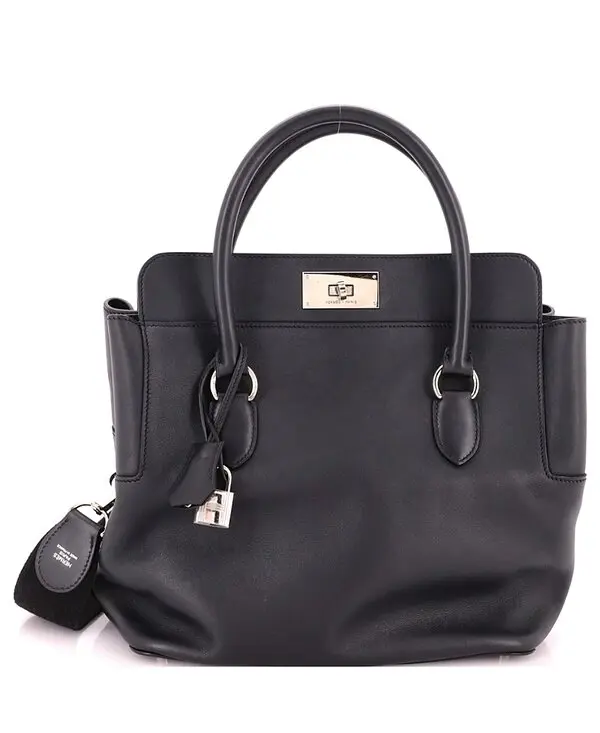 Hermès 26 Toolbox Bag Swift - Black