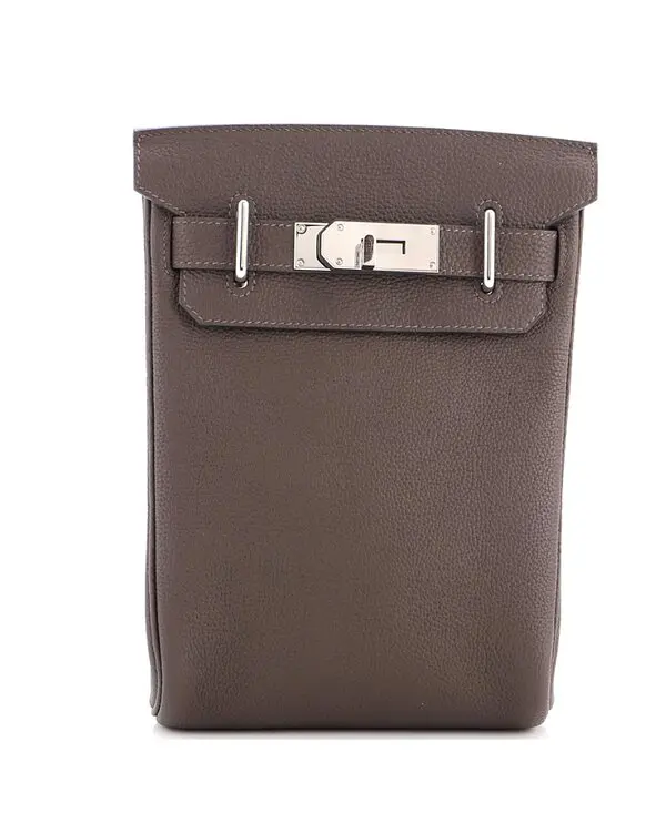 Hermès Pm Hac A Dos Backpack Togo - Brown