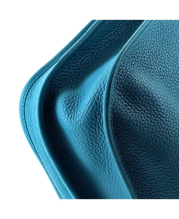 Hermès Gm Evelyne Bag Gen Iii Clemence - Blue