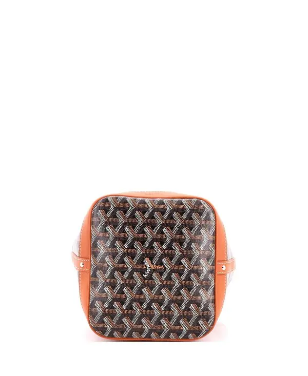 Goyard Pm Petit Flot Bucket Bag Coated Canvas