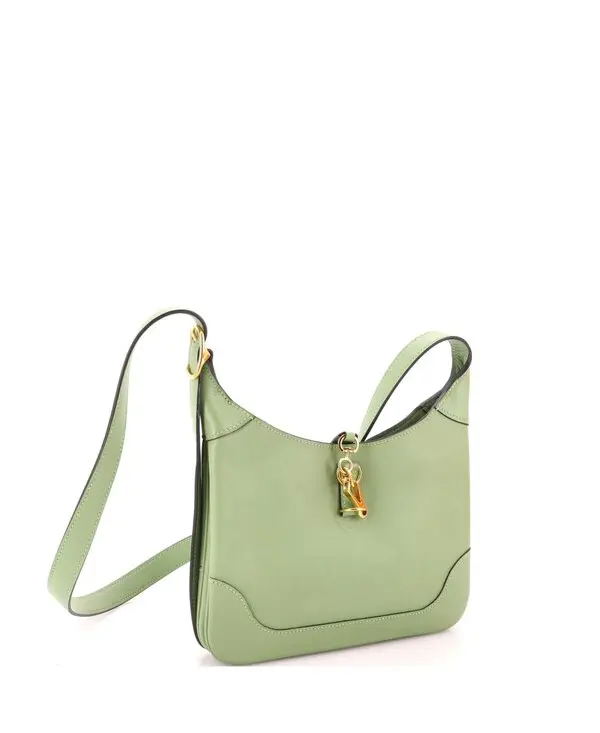 Hermès 24 Trim Duo Bag Evercolor - Green
