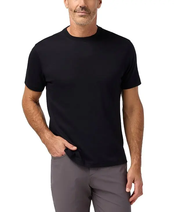 Mizzen+main Palmer Short Sleeve T-shirt - Black