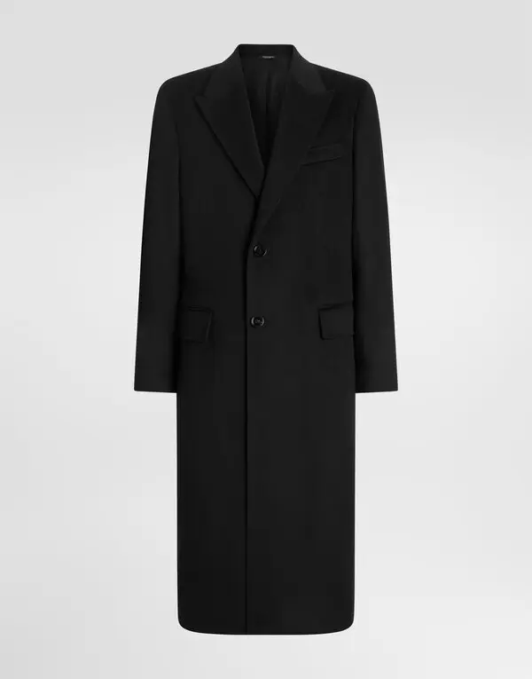 Dolce & Gabbana Single-breasted Cashmere Coat