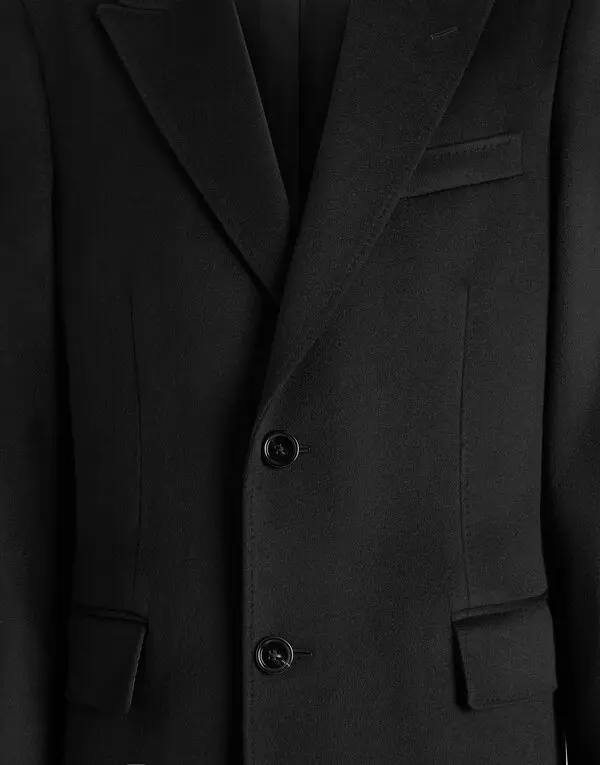 Dolce & Gabbana Single-breasted Cashmere Coat