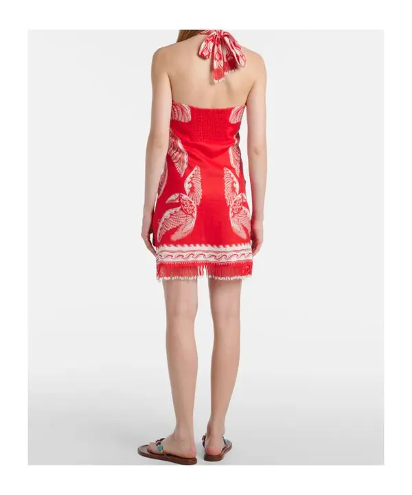 Farm Rio Halter Neck Dress