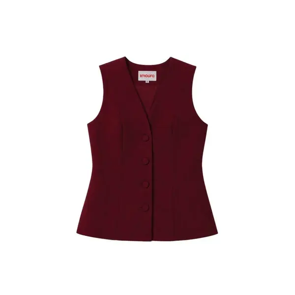 IMAURA Eight To Eight Beaujolais Waistcoat