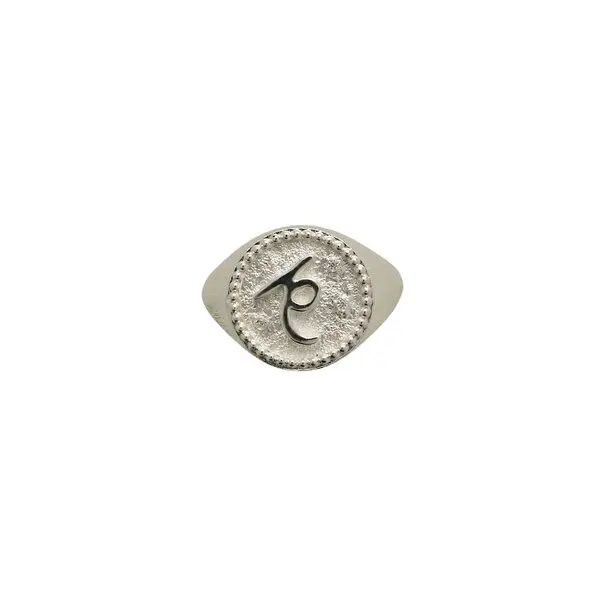 CLAIRE HILL DESIGNS Rebel Signet Ring - Silver