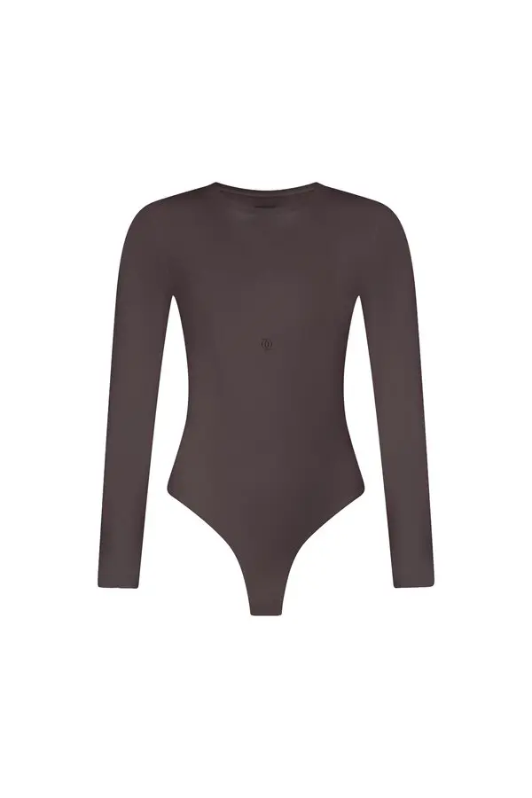 GOD SAVE QUEENS Second Skin Long Sleeve Crew-neck Bodysuit Doppio