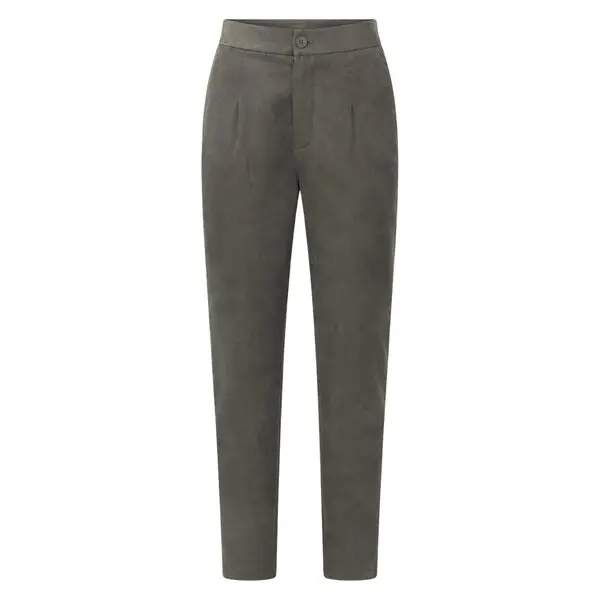 ATS THE LABEL Jett Suede Olive Tailored Pants