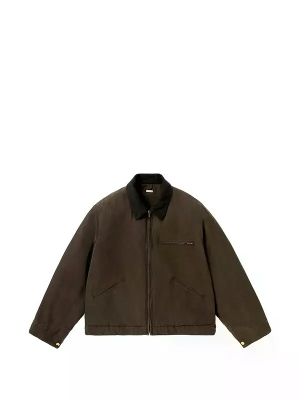 A.PRESSE Detroit Zip-up Jacket - Brown