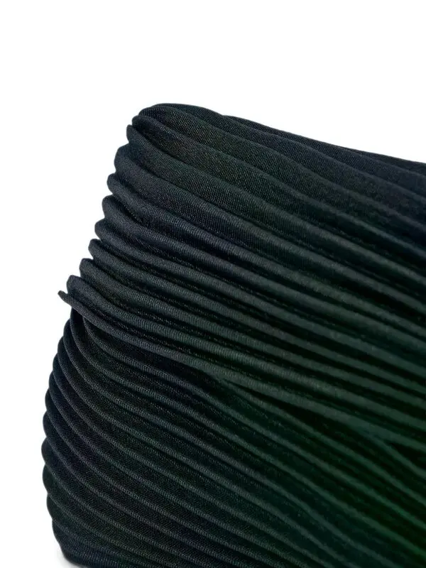 Issey Miyake Pleated Zip Belt Bag