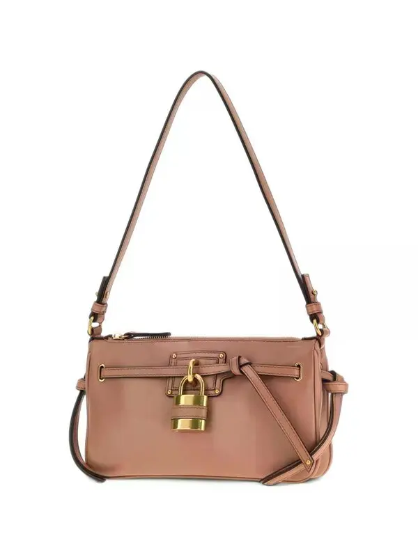 Chloé Mini Paddington Sling Pouch With Strap In Soft Leather