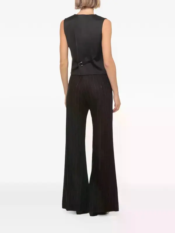 D.exterior Pinstripe Sequin-embellished Waistcoat