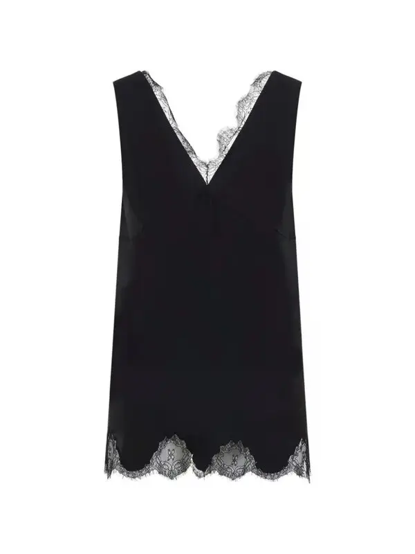 Carven Lace-trim Blouse