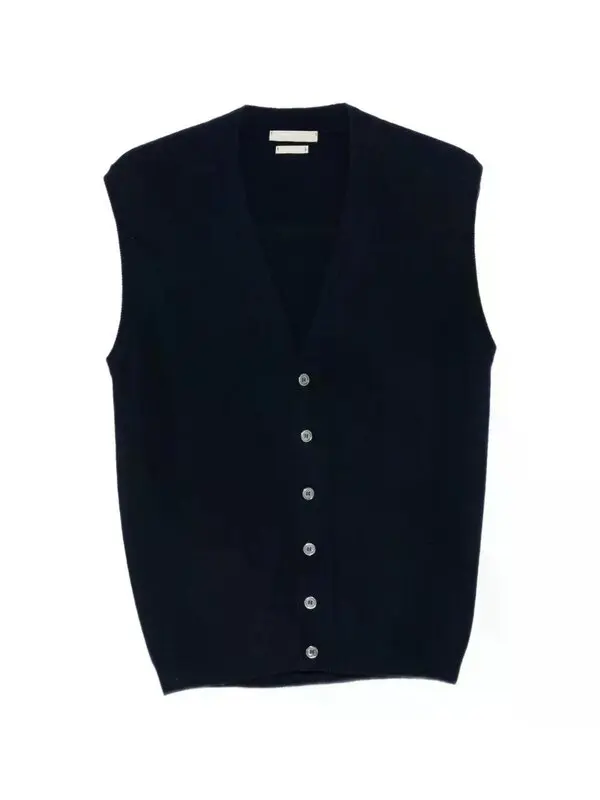 DANIELE FIESOLI Cashmere V-neck Vest
