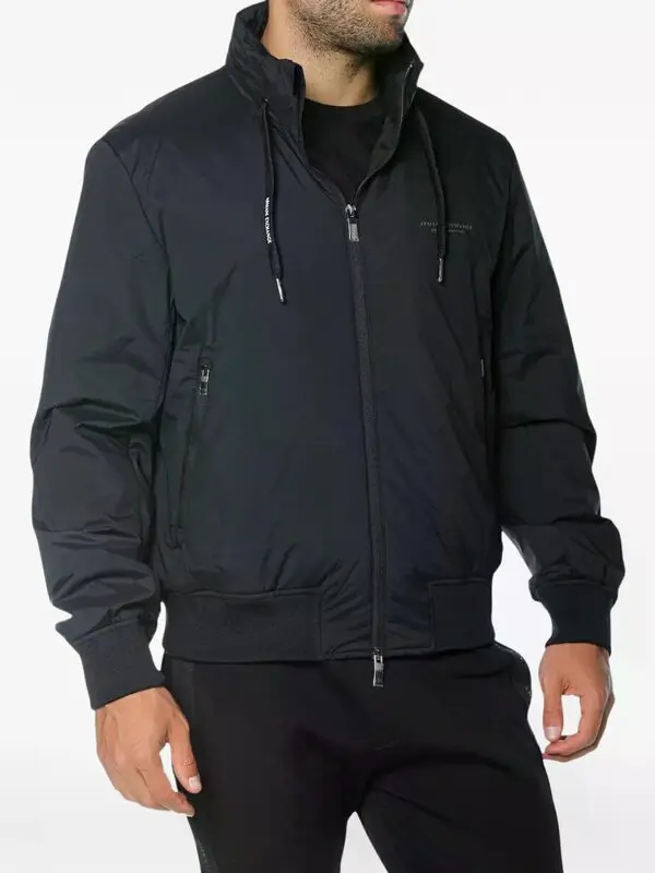 Armani Exchange Logo-print Zip-up Jacket