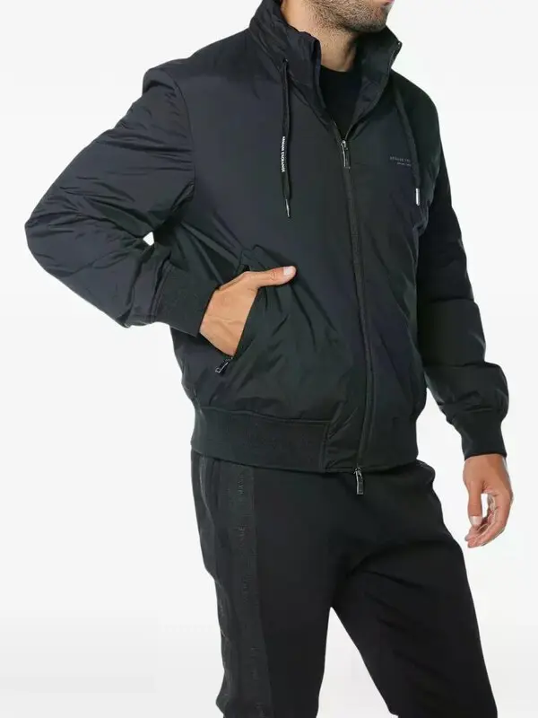 Armani Exchange Logo-print Zip-up Jacket