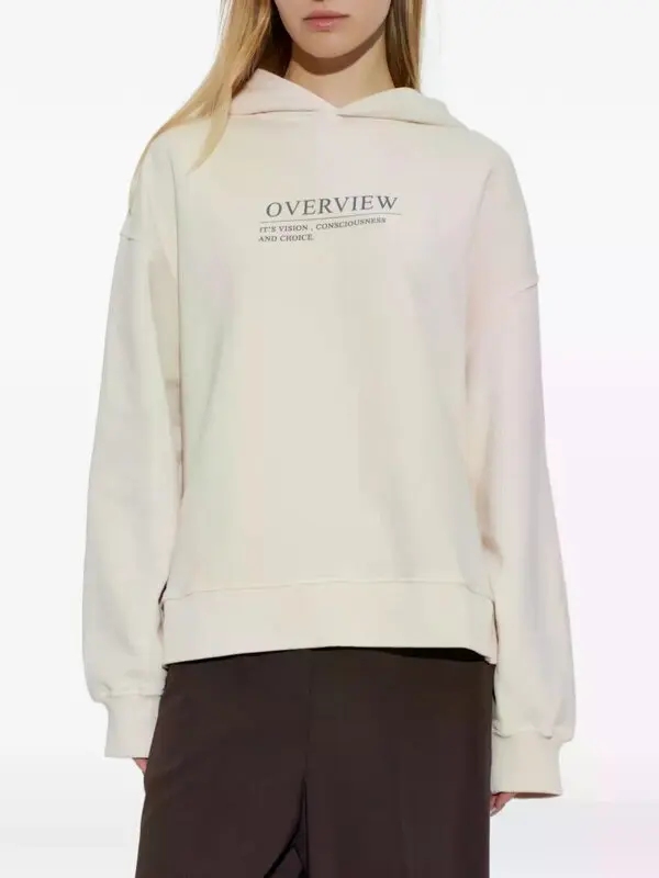 AKEP Graphic-print Cotton Hoodie