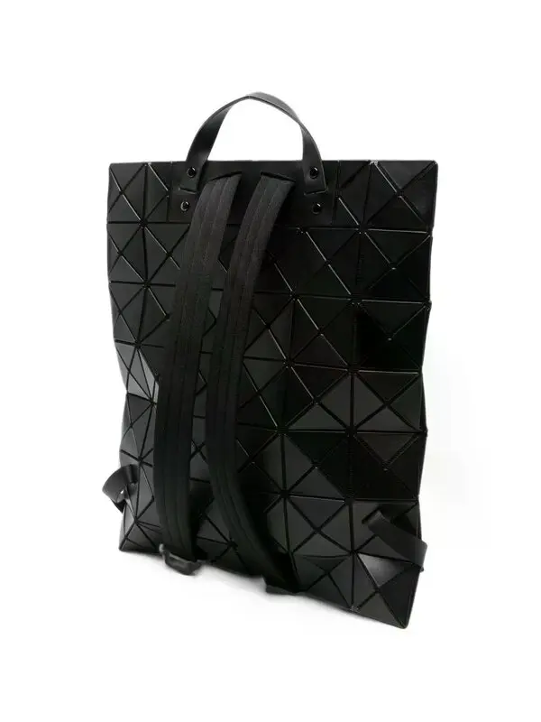 Issey Miyake Geometric-panelled Backpack - Black