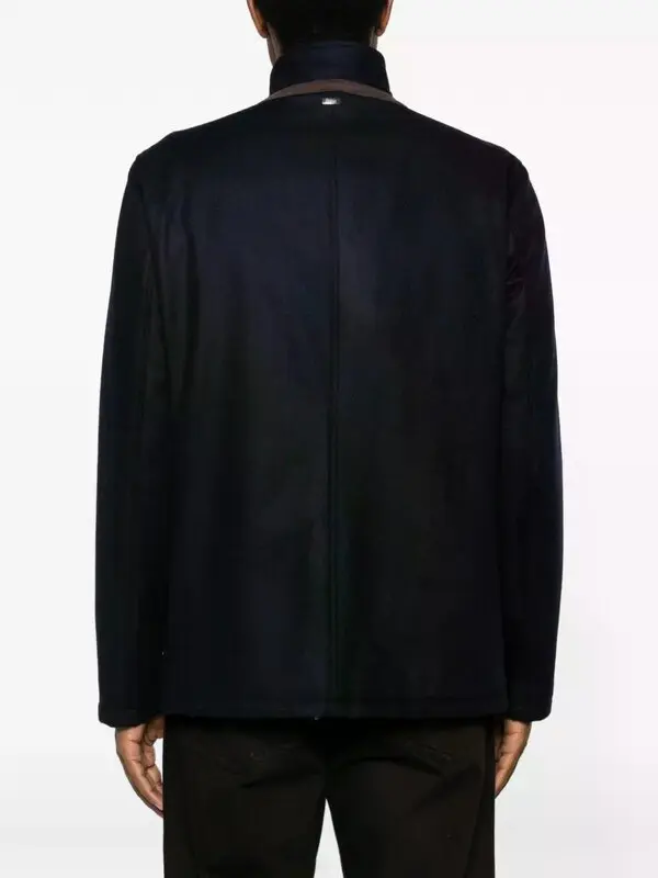 Herno High-neck Button-up Jacket