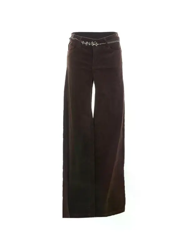 Liu Jo Flare Trousers - Brown