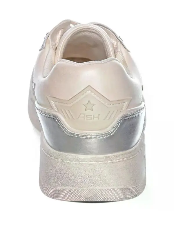 Ash Blake Metallic-effect Panelled Sneakers