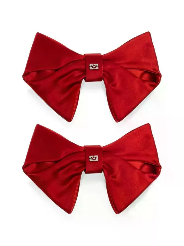 GANNI Butterfly Shoe Bows