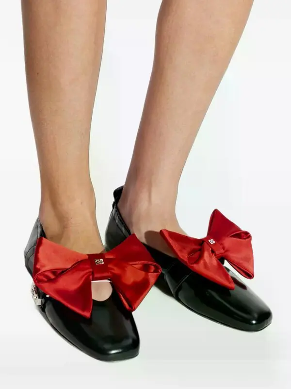 GANNI Butterfly Shoe Bows