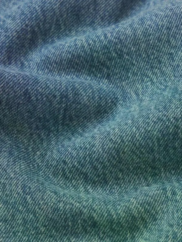 FRAME Faded-effect Whiskered Jeans