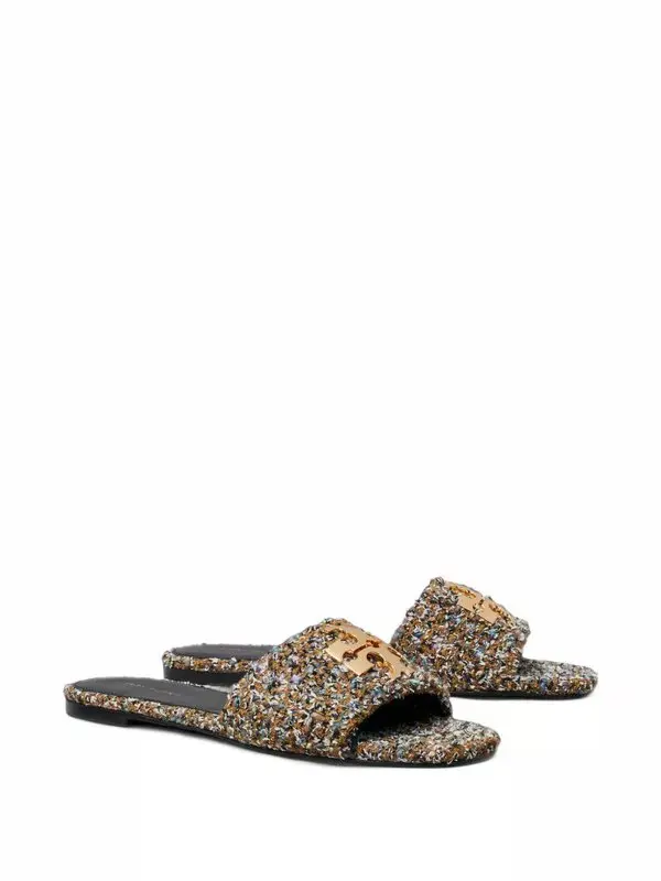 Tory Burch Charlie Slide - Brown