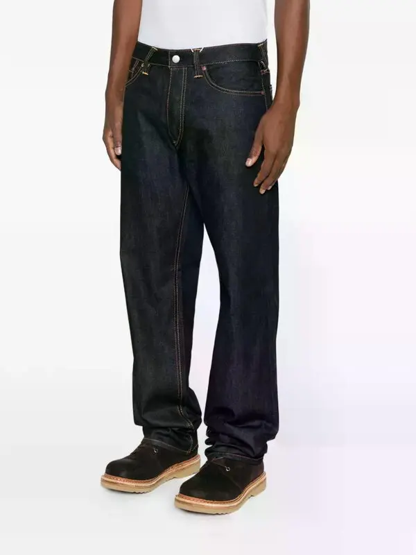 EVISU Daicock-print Jeans