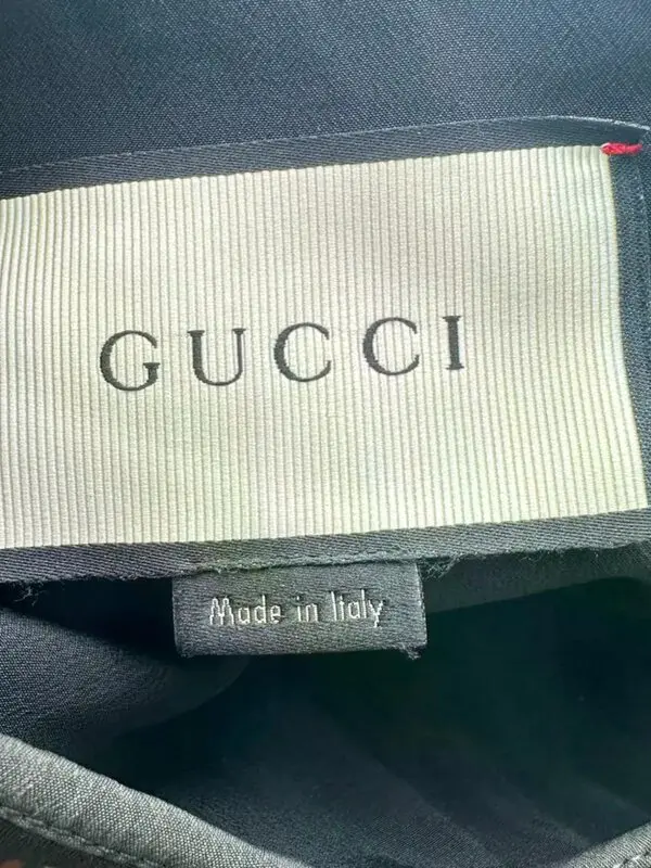 Gucci Faux-pearl-embellished Mini Dress