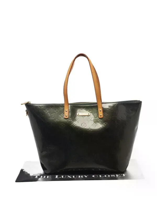 LOUIS VUITTON 2009 Gm Bellevue Monogram Vernis Tote Bag