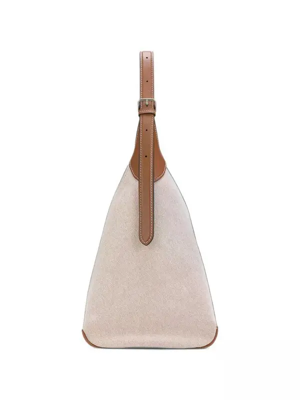 Marc Jacobs The Leather-trim Canvas Belted Sack Bag