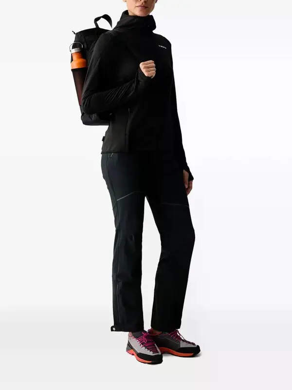 LA SPORTIVA Chill Logo-print Zip-up Hoodie - Black