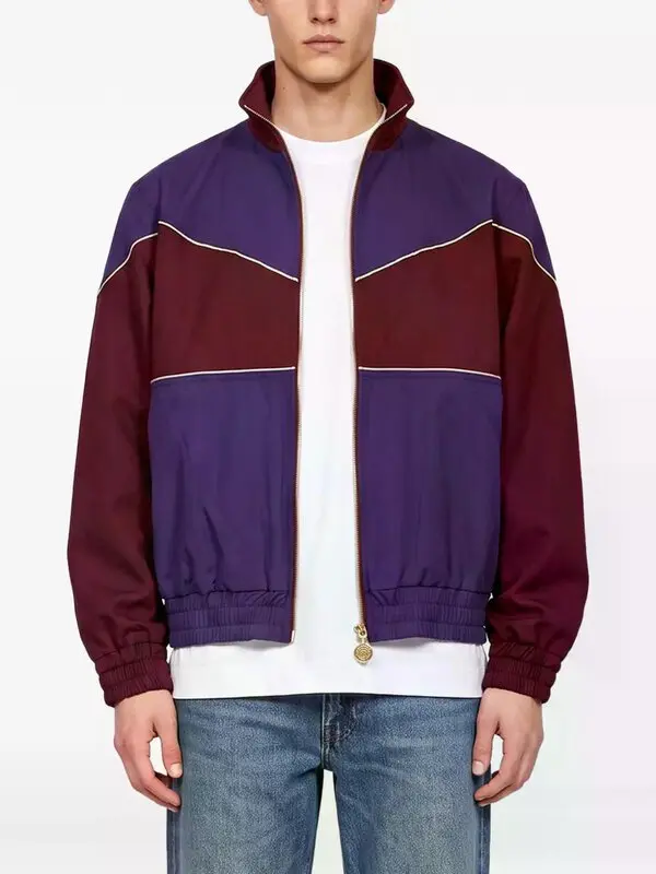 Drole De Monsieur Colour-block Zip-up Track Jacket