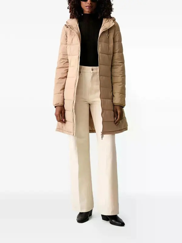 Guess Quilted Hooded Jacket