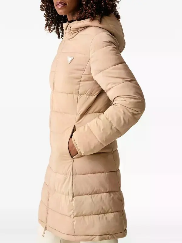 Guess Quilted Hooded Jacket