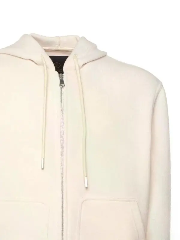GIULIANO GALIANO Zip-up Drawstring Hoodie