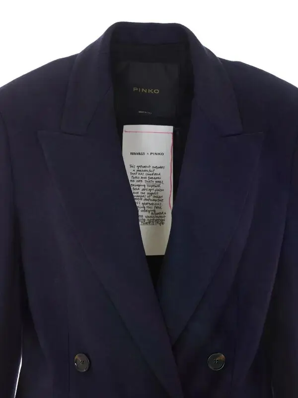 Pinko Double-breasted Peak-lapels Jacket
