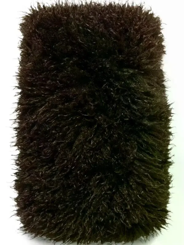 GESTUZ Buckle-fastening Faux-fur Scarf
