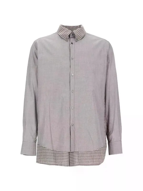 MAISON MARGIELA Double-layer Cotton Shirt