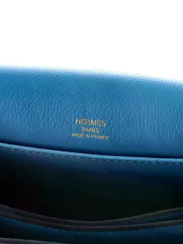 Hermès Roulis Bag Evercolor 18 Crossbody Bag - Blue