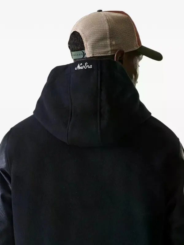 New Era Hooded Varsity Jacket