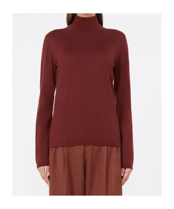 Max Mara Turtleneck Sweater - Rust